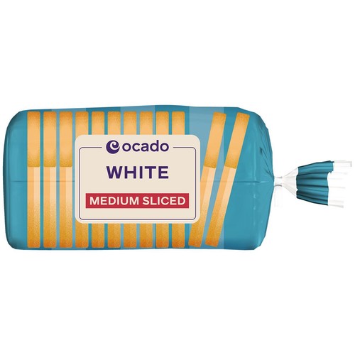 Ocado White Medium Sliced Bread - Ocado