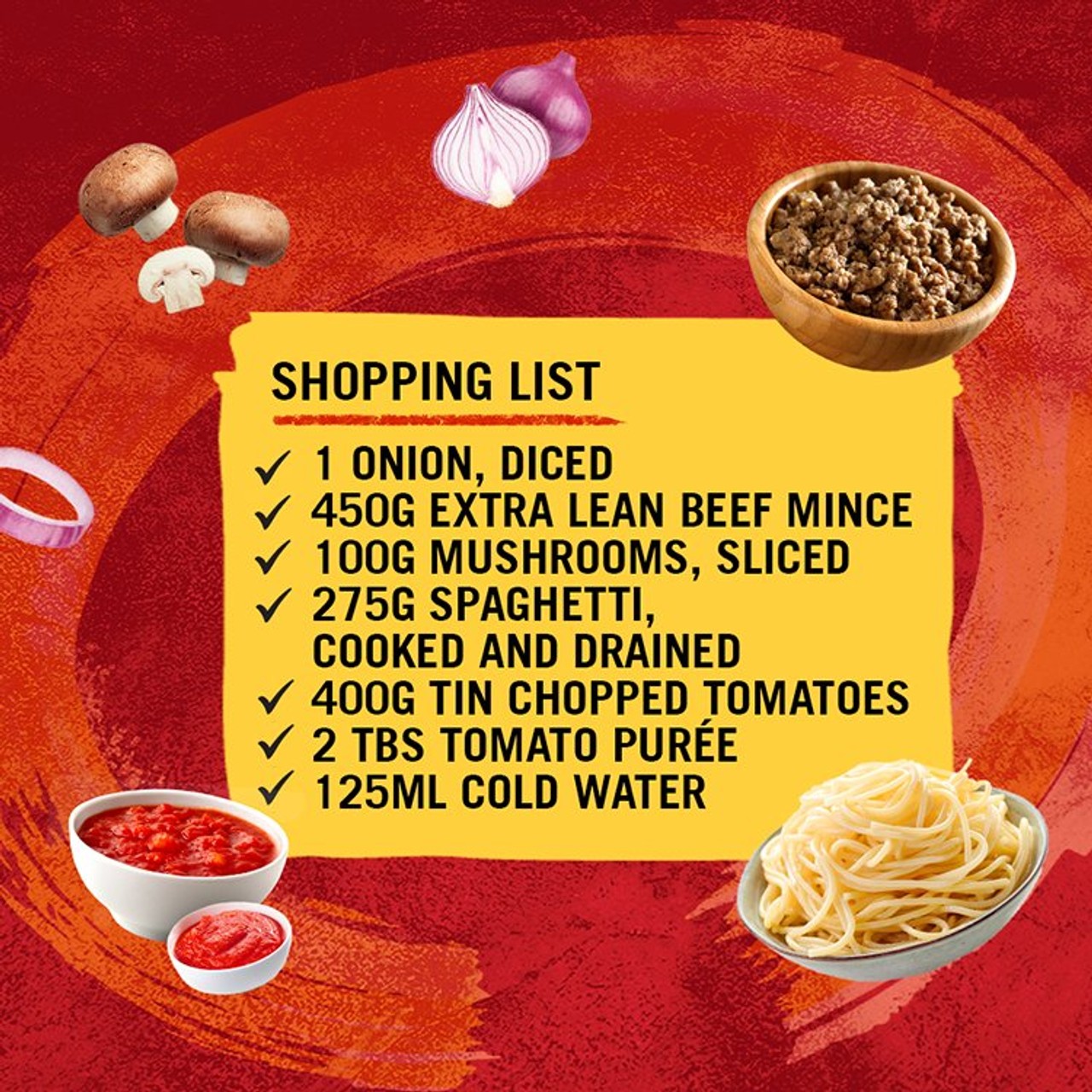 Schwartz Spaghetti Bolognese Recipe Mix - Ocado