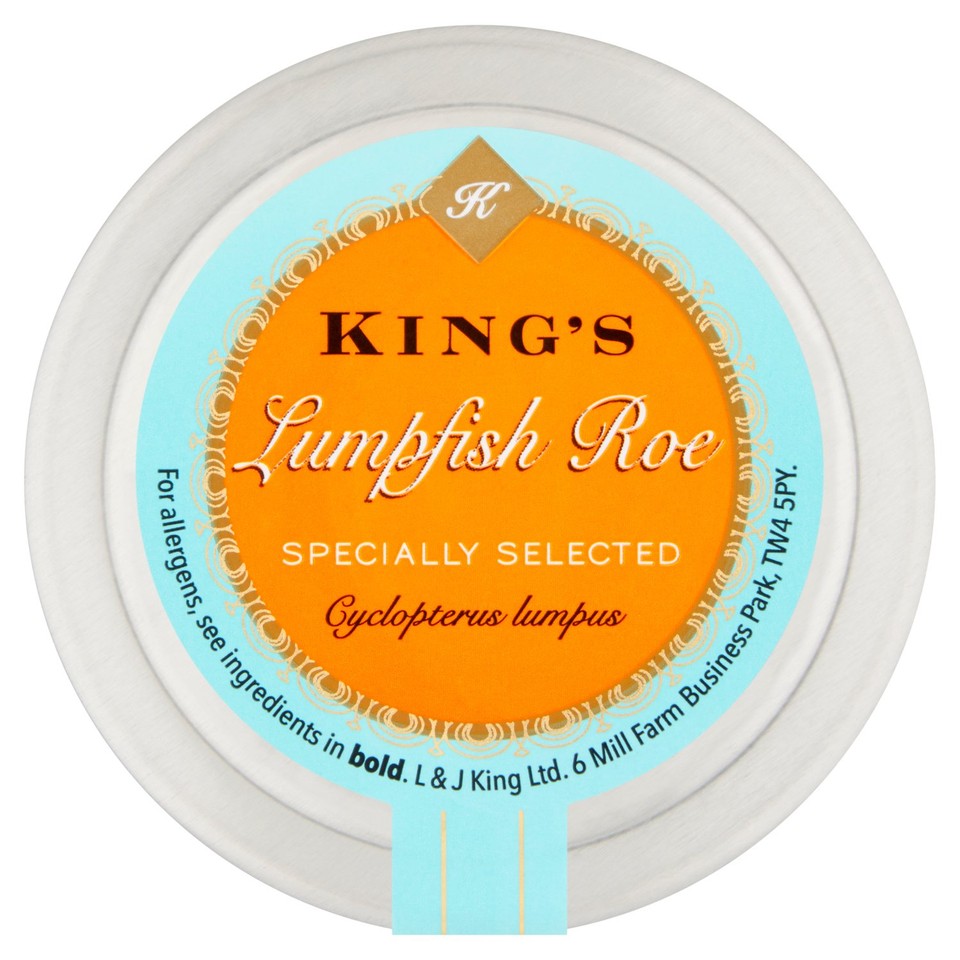 Kings Caviar Style Lumpfish Roe - Ocado