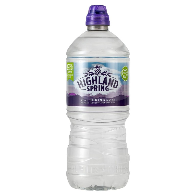 Highland Spring Still Bottle Water Sportscap - Ocado