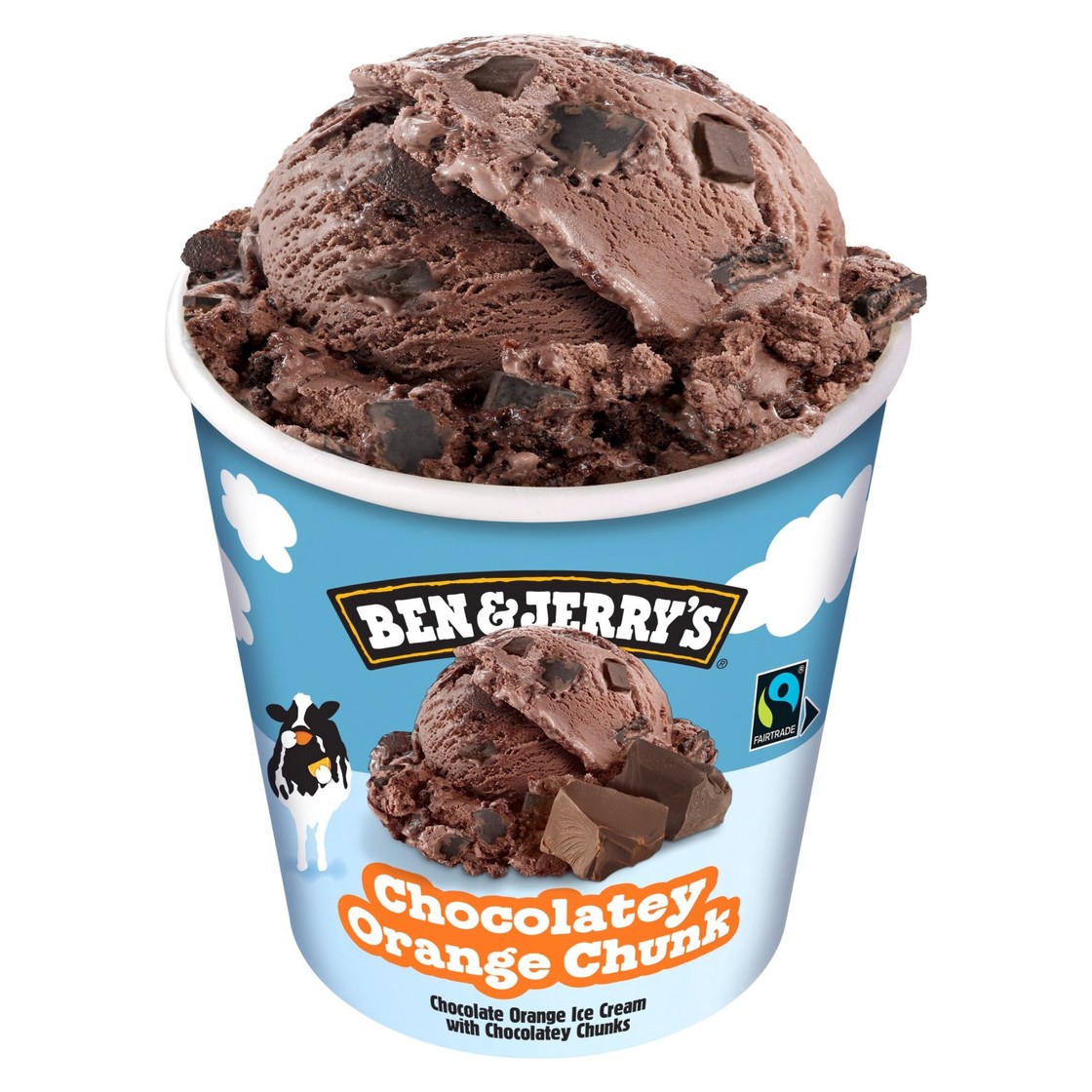 Ben & Jerry's Chocolatey Orange Chunk Ice Cream Tub - Ocado