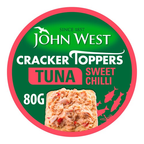 John West Cracker Toppers Tuna Sweet Chilli - Ocado