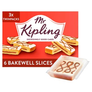 Mr Kipling Bakewell Slices - Ocado