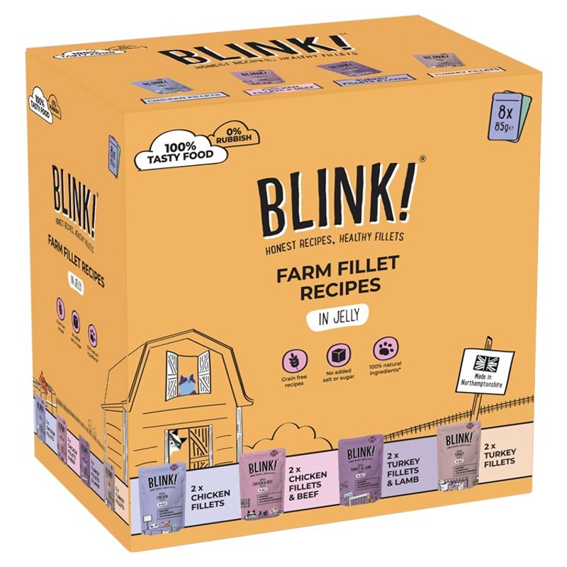 Blink! Farm Fillet Selection In Jelly Multipack - Ocado