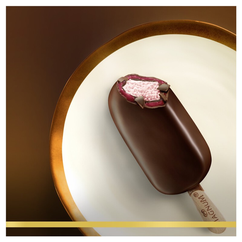 Magnum Double Raspberry Ice Cream Sticks - Ocado