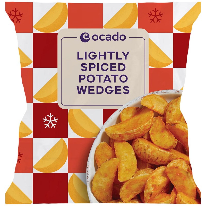 Ocado Frozen Lightly Spiced Potato Wedges - Ocado