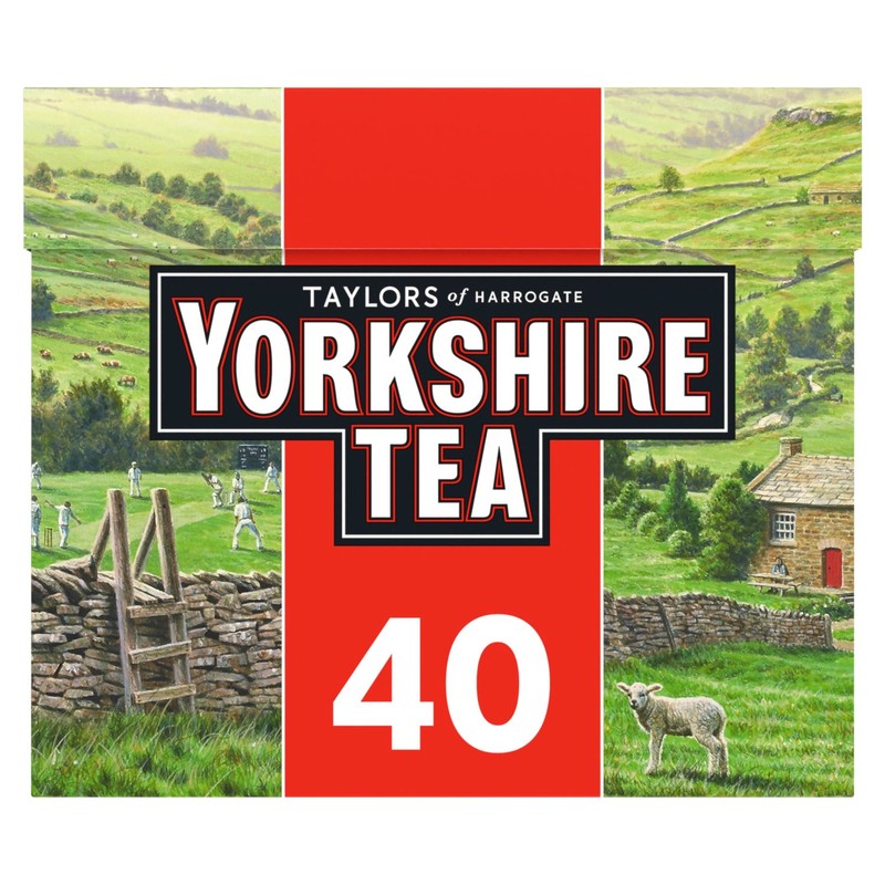 Yorkshire Tea 40 Teabags - Ocado