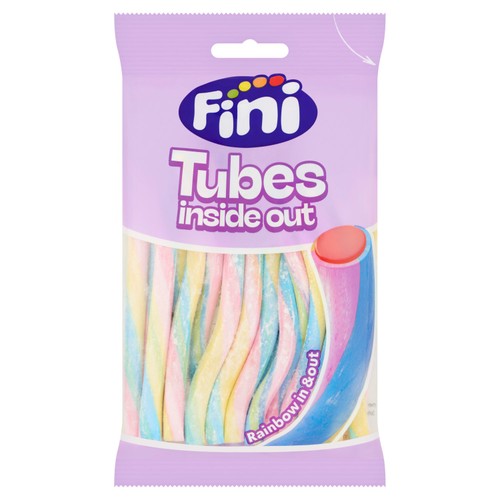 Fini Inside Out Rainbow Fruit Flavoured Candy Tubes - Ocado