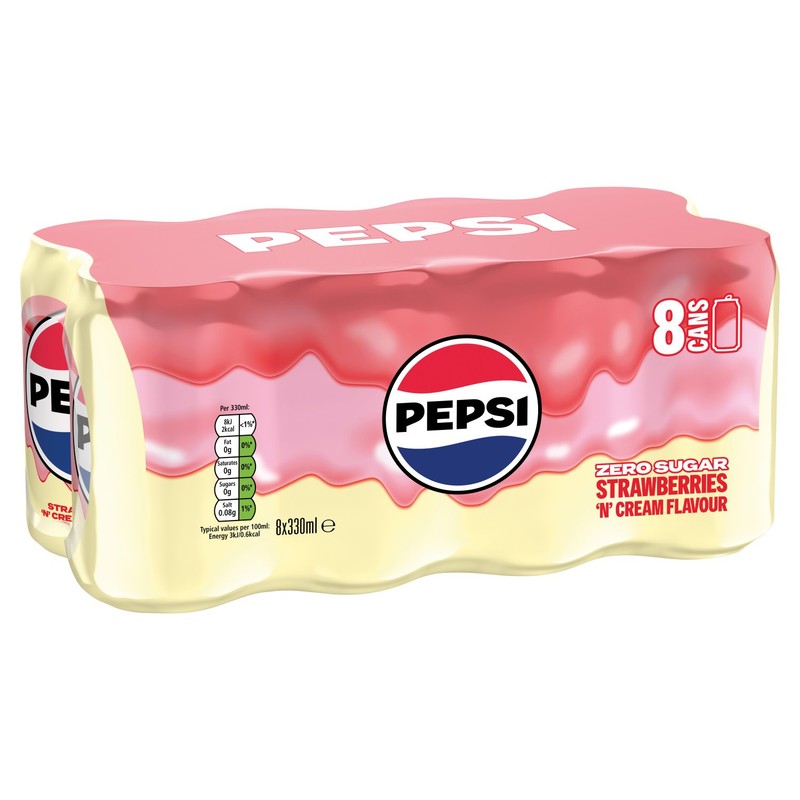 Pepsi Strawberries n Cream - Ocado
