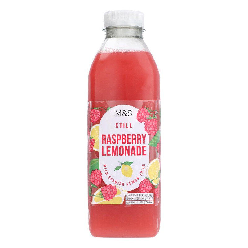 M&S Still Raspberry Lemonade - Ocado
