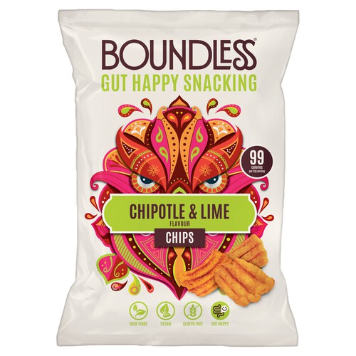 Boundless, Chipotle & Lime Chips, Sharing Bag - Ocado