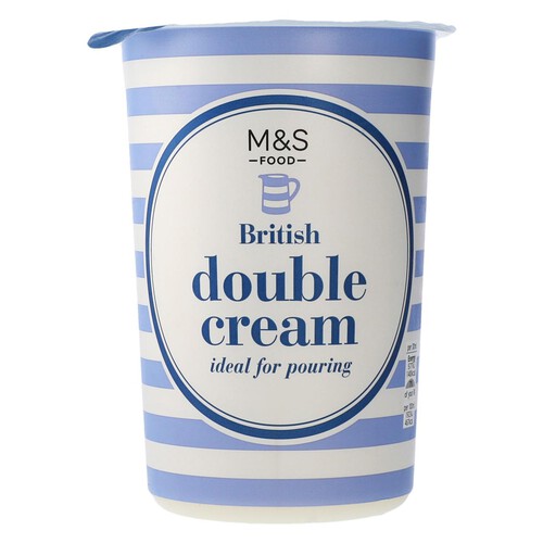 M&S British Double Cream - Ocado