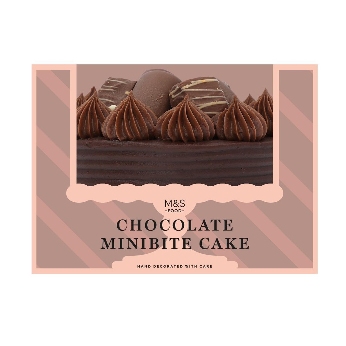 M&S Chocolate Mini Bite Cake - Ocado