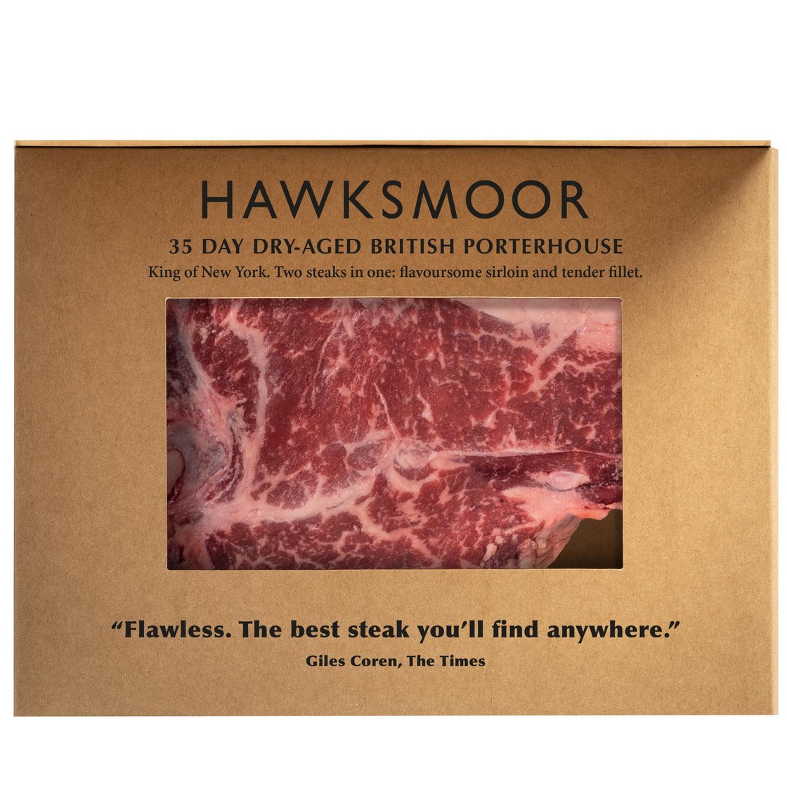 Hawksmoor 35 Day Aged British Porterhouse Steak Ocado