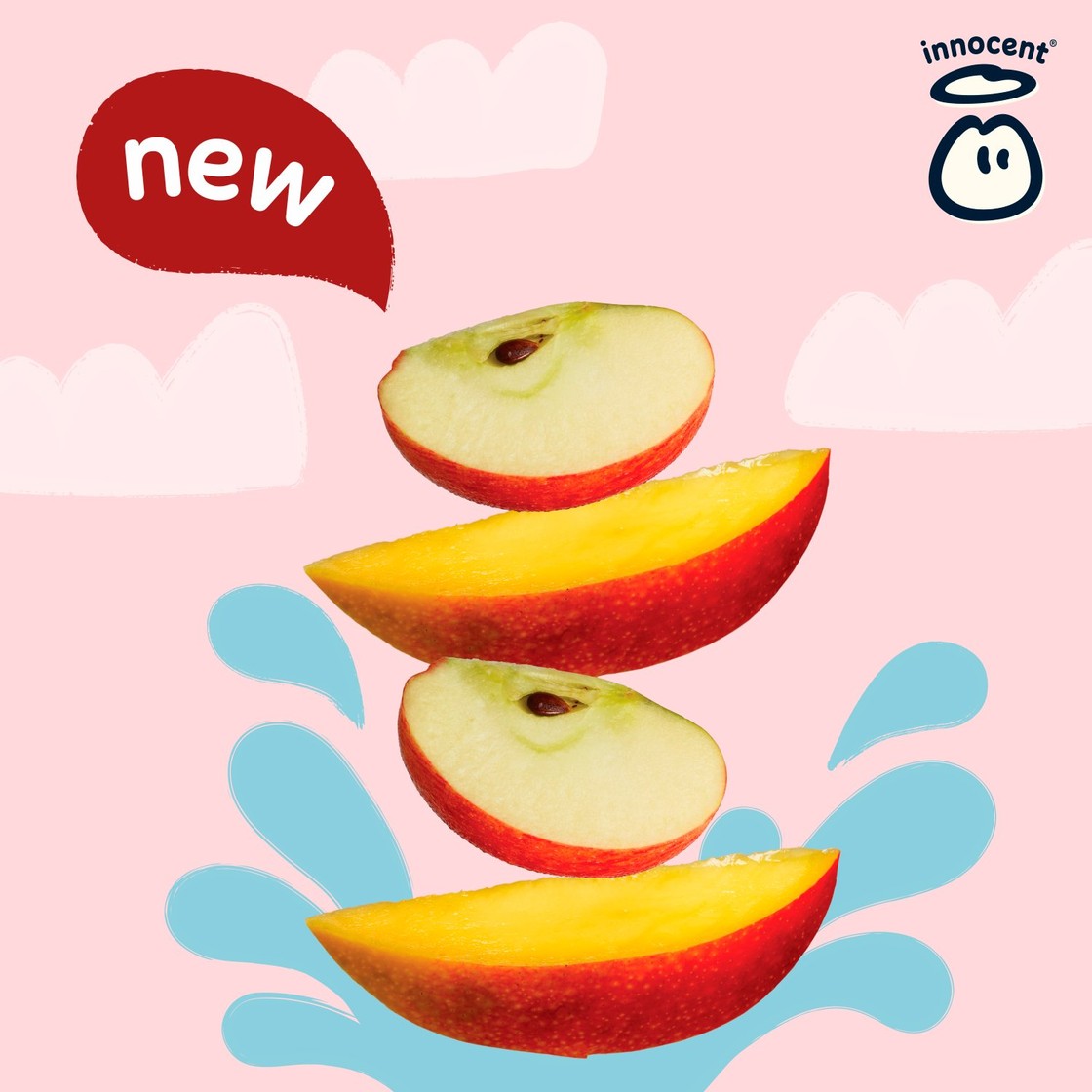 Innocent Kids Juicy Water Apples & Mangoes - Ocado