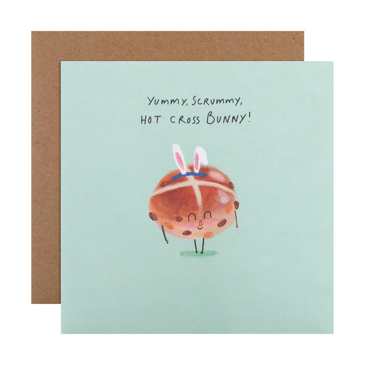 M&S Yummy Scrummy Hot Cross Bunny Easter Card - Ocado