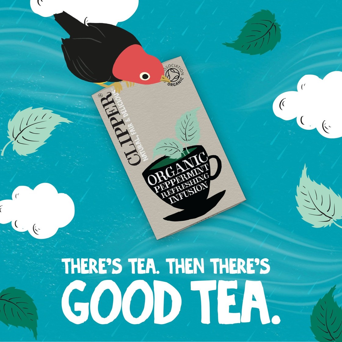 Clipper Organic Peppermint Tea Bags Infusion - Ocado
