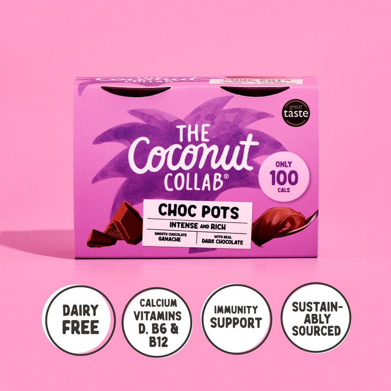 The Coconut Collab Choc Pots - Ocado