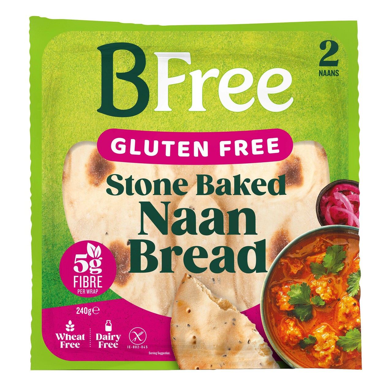 BFree Naan Bread - Ocado