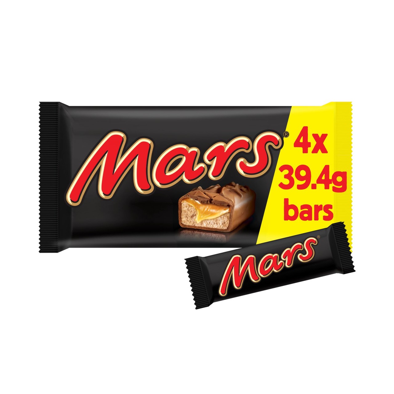 Mars Caramel Nougat & Milk Chocolate Snack Bars Multipack - Ocado