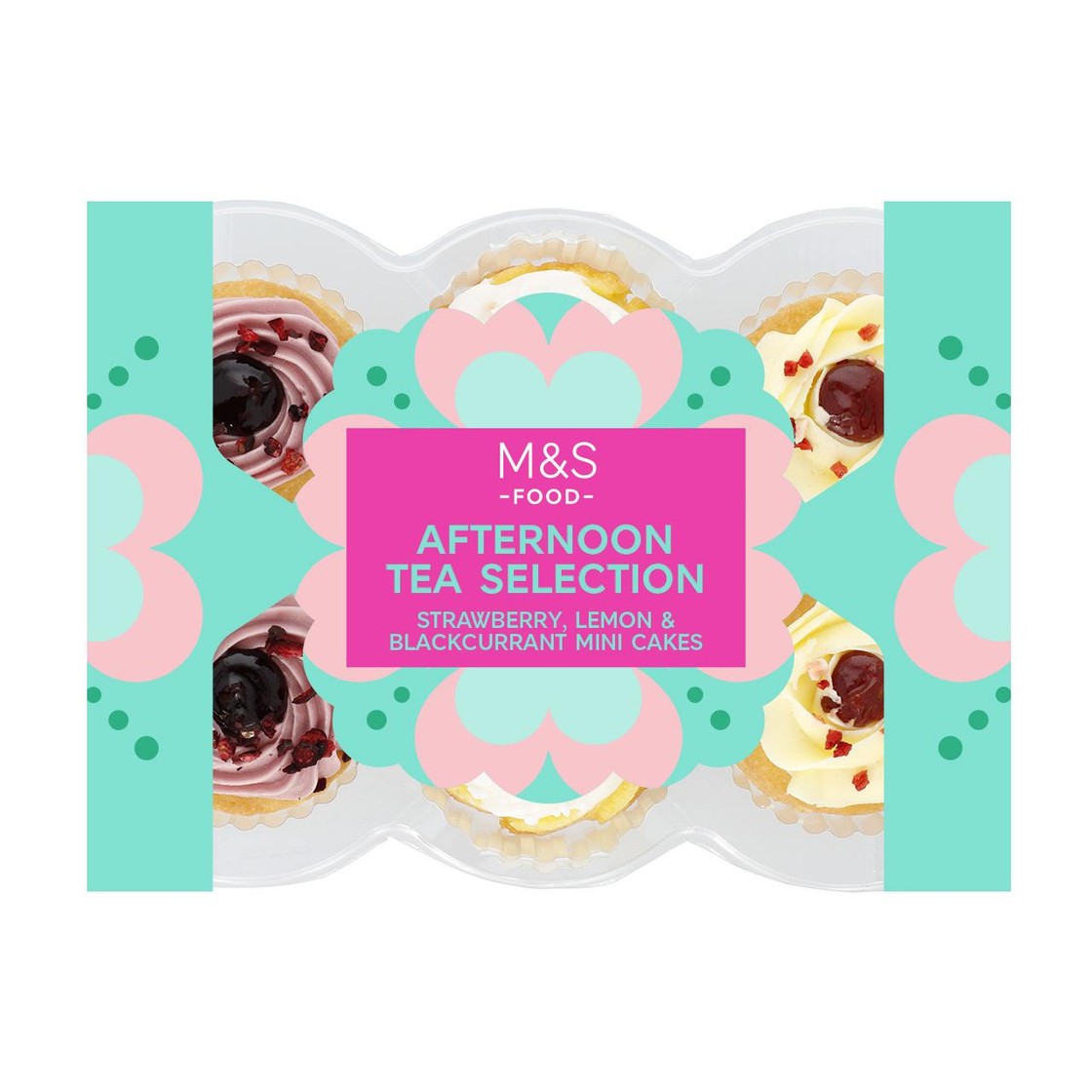 M&S Afternoon Tea Mini Cake Selection - Ocado