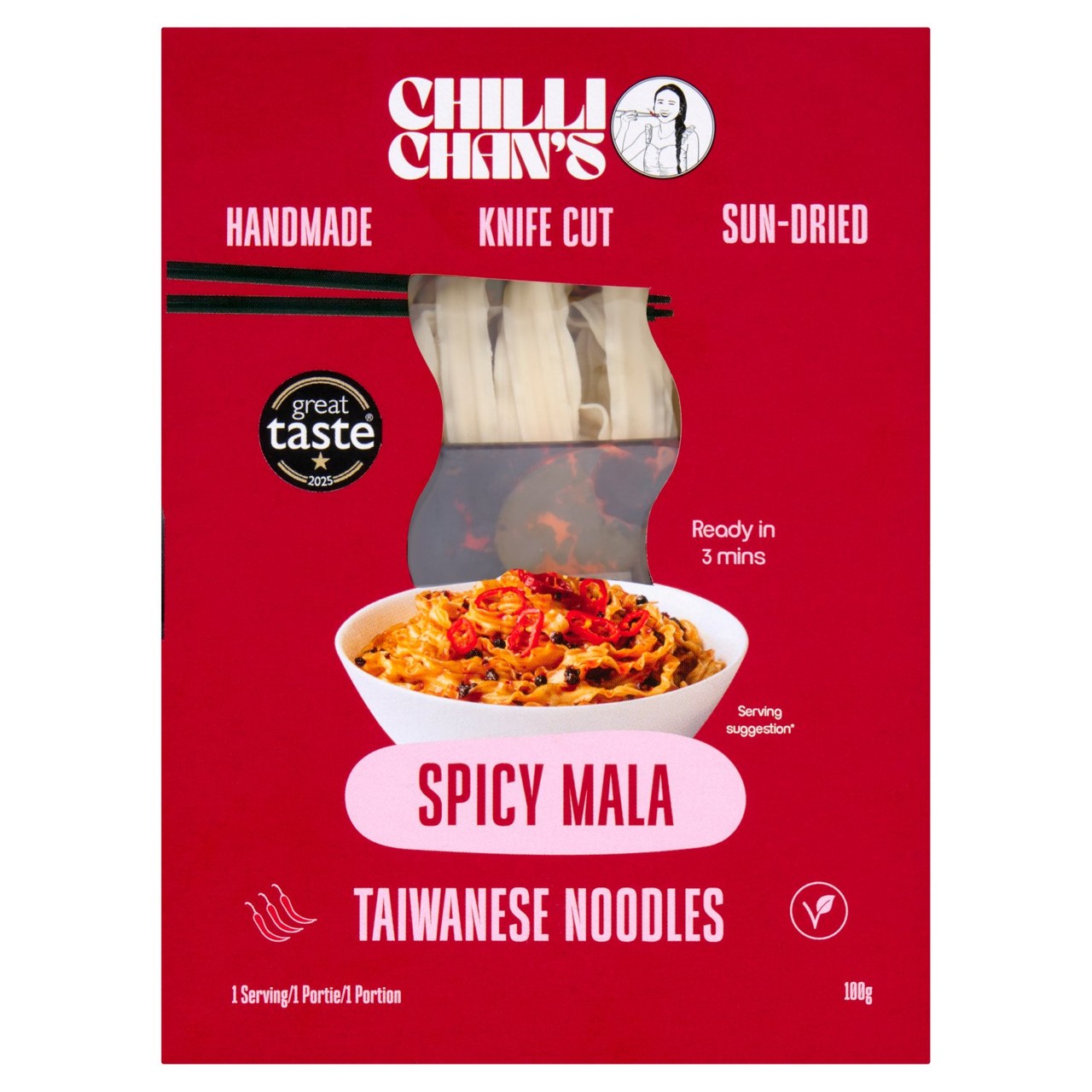 Chilli Chan's Spicy Sichuan Knife Cut Noodles - Ocado