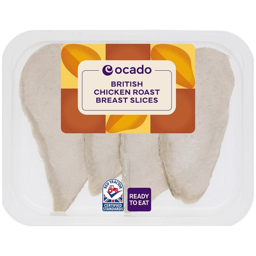 Ocado British Sliced Roast Chicken Breast - Ocado
