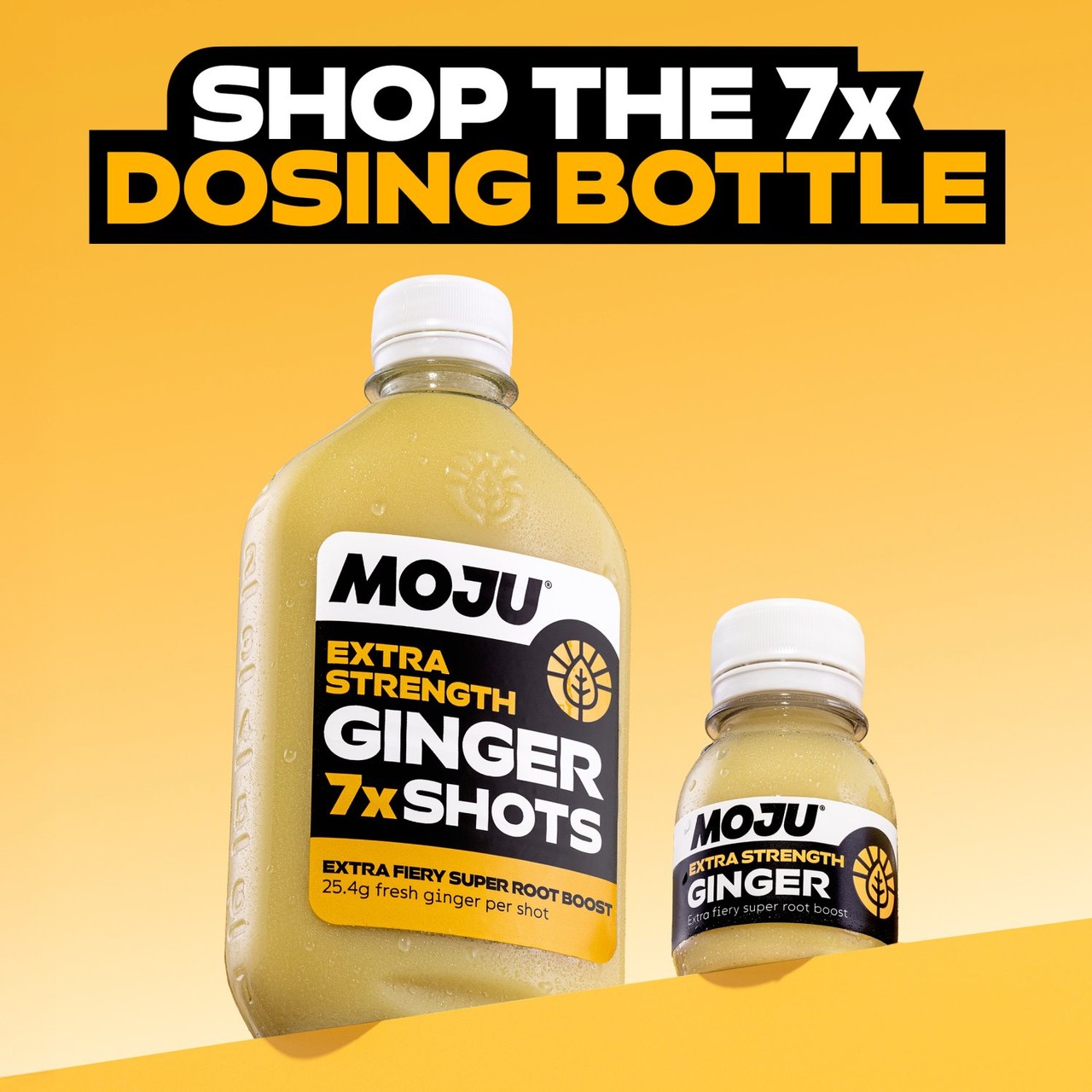 MOJU Extra Strength Ginger Shot 60ml - Ocado