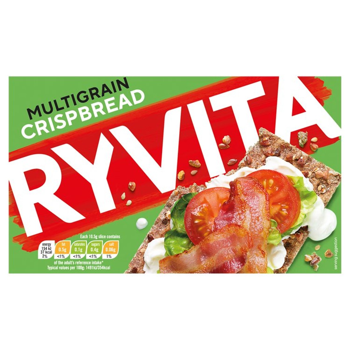 Ryvita Crispbread Multigrain Crackers - Ocado