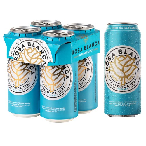 Rosa Blanca Premium Lager Beer Cans - Ocado
