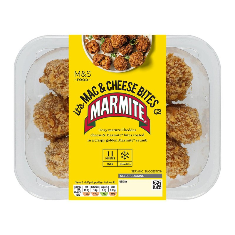 M&S It's Mac & Cheese Marmite Bites - Ocado