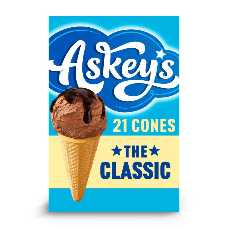 Askeys Cornets Classic Ice Cream Cones - Ocado