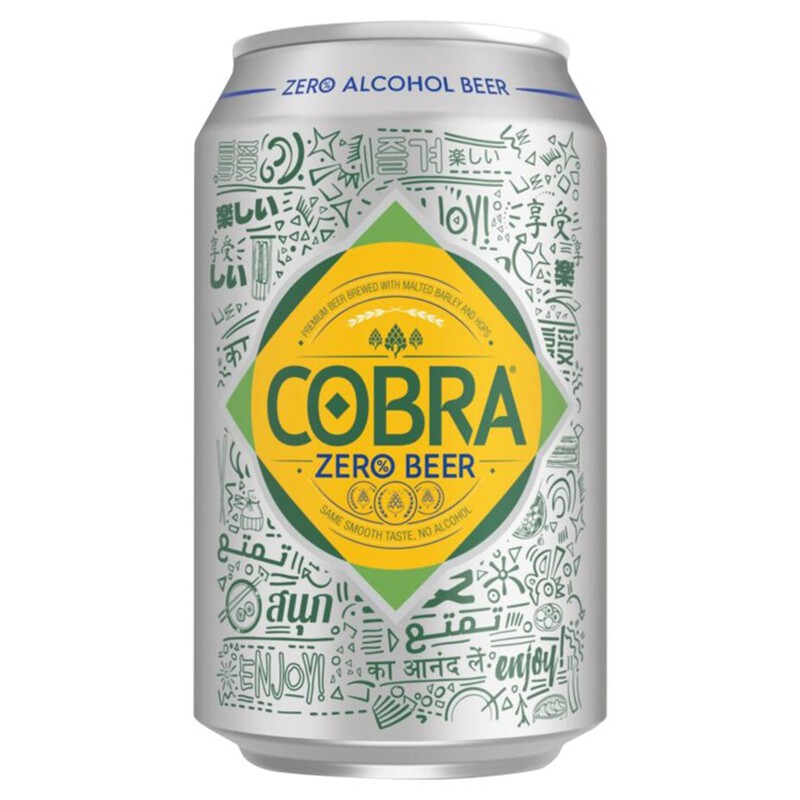 Cobra Zero Premium Alcohol Free Beer - Ocado