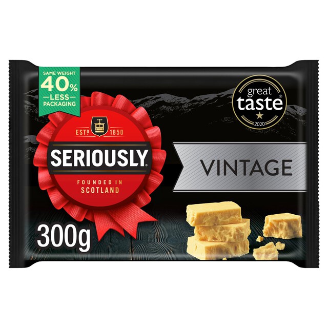 Seriously Strong Vintage Cheddar Cheese - Ocado