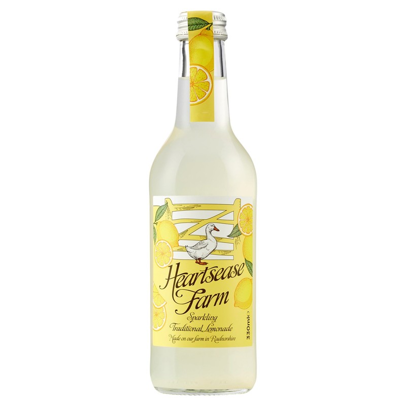 Heartsease Farm Sparkling Traditional Lemonade - Ocado