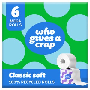 Who Gives A Crap Classic Soft Mega Rolls - Ocado
