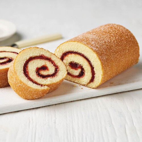M&S Raspberry Sponge Roll - Ocado