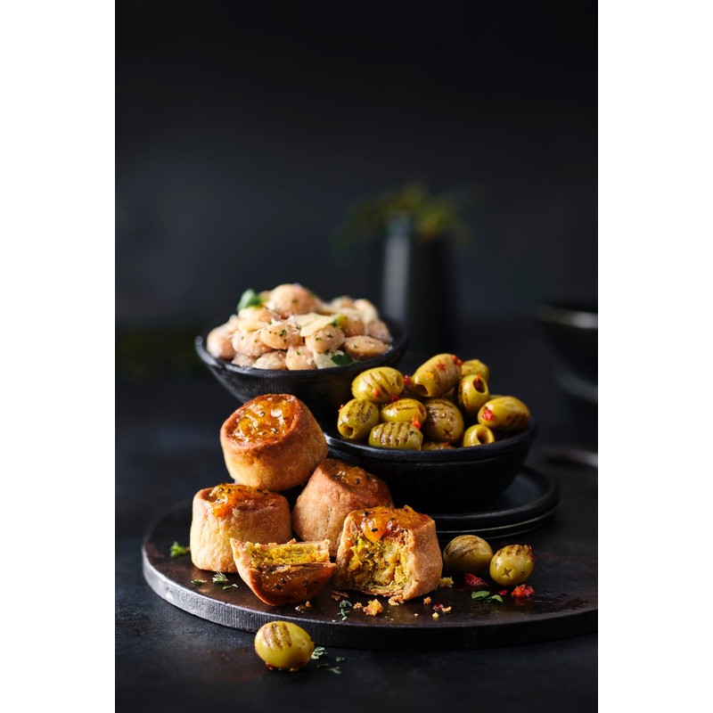M&S 4 Mini Coronation Chicken Pies - Ocado