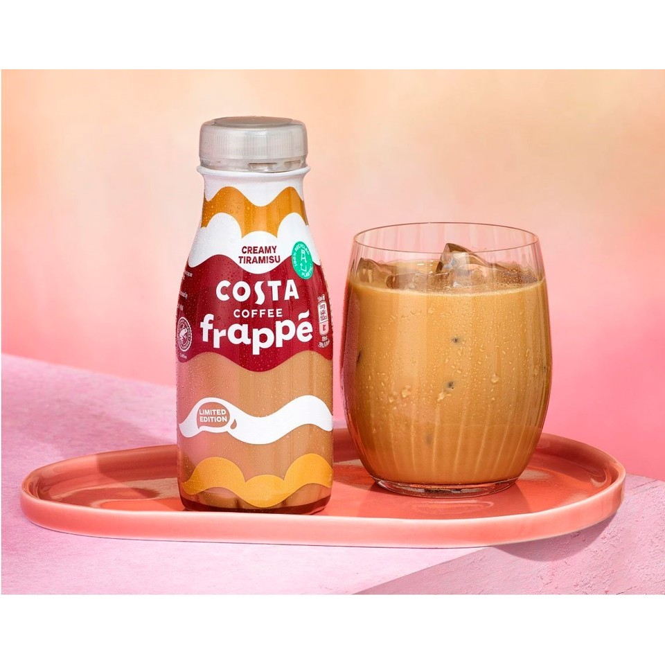 Costa Coffee Frappe Creamy Tiramisu Iced Coffee - Ocado