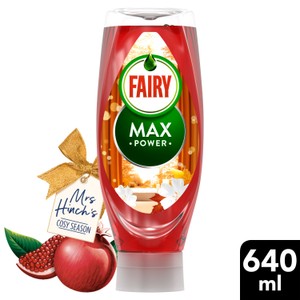 Fairy Max Powerpomegranate Washing Up Liquid Mrs Hinch Cosy Season - Ocado