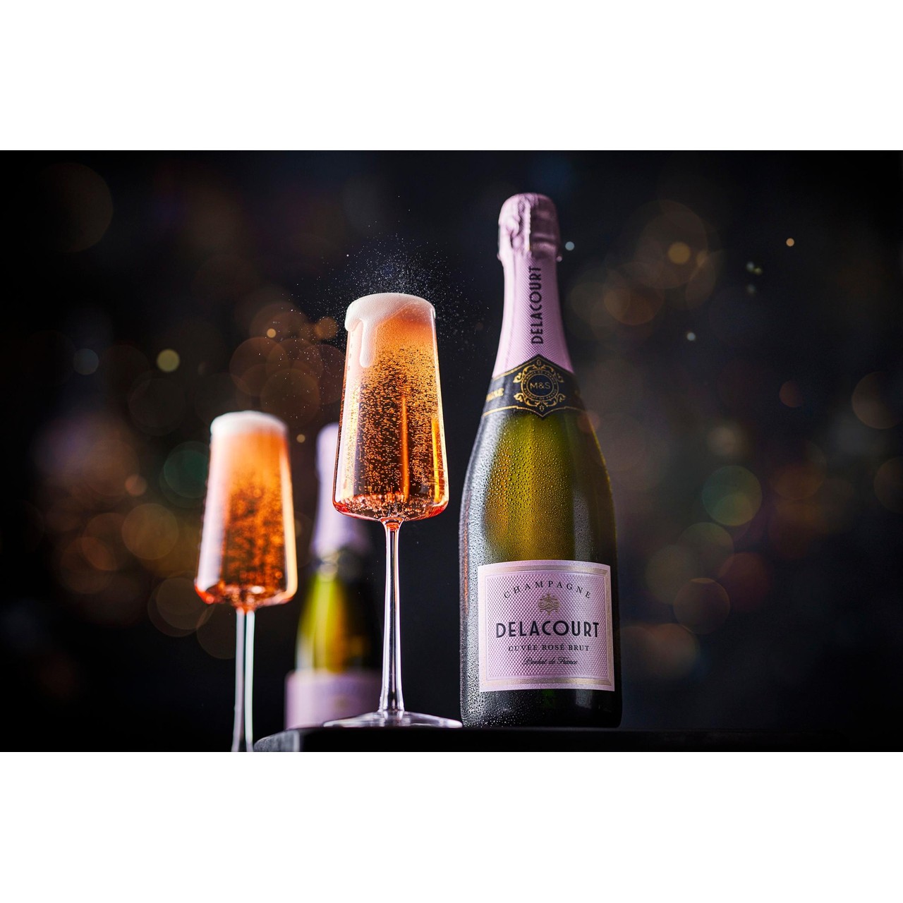 M&S Delacourt Cuvee Rose Champagne Brut - Ocado