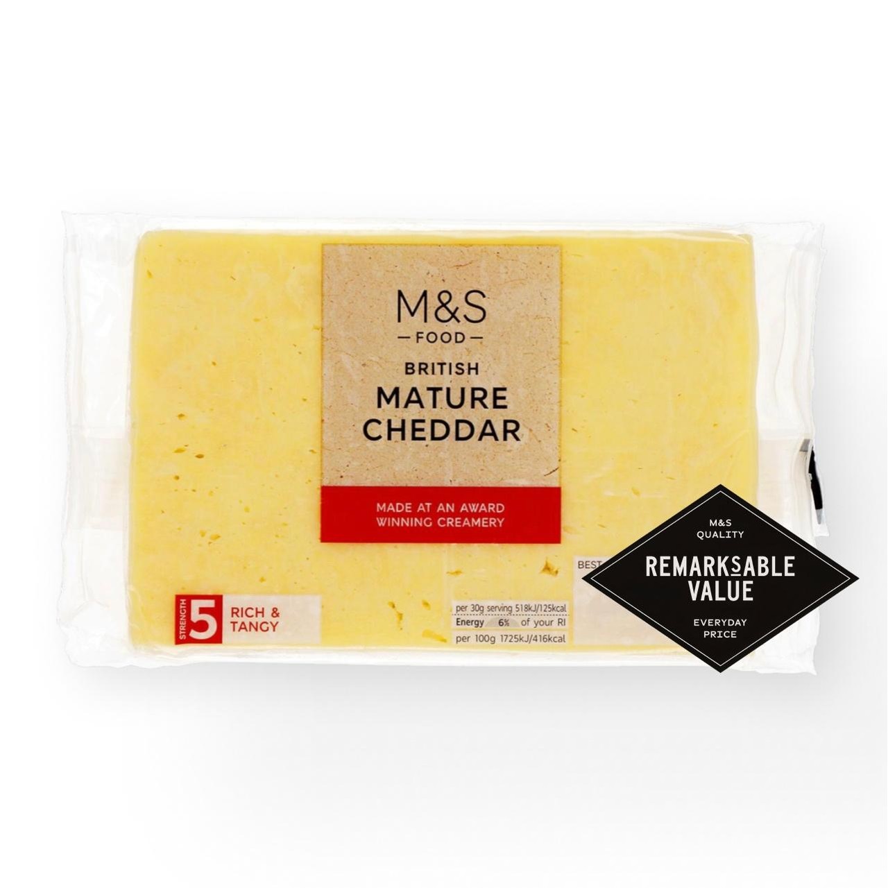 M&S British Mature Cheddar - Ocado
