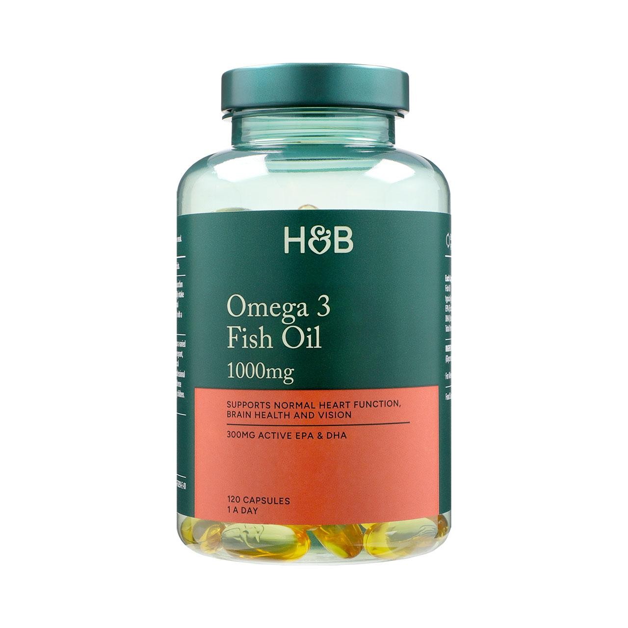 Holland & Barrett Omega 3 Fish Oil 1000mg - Ocado