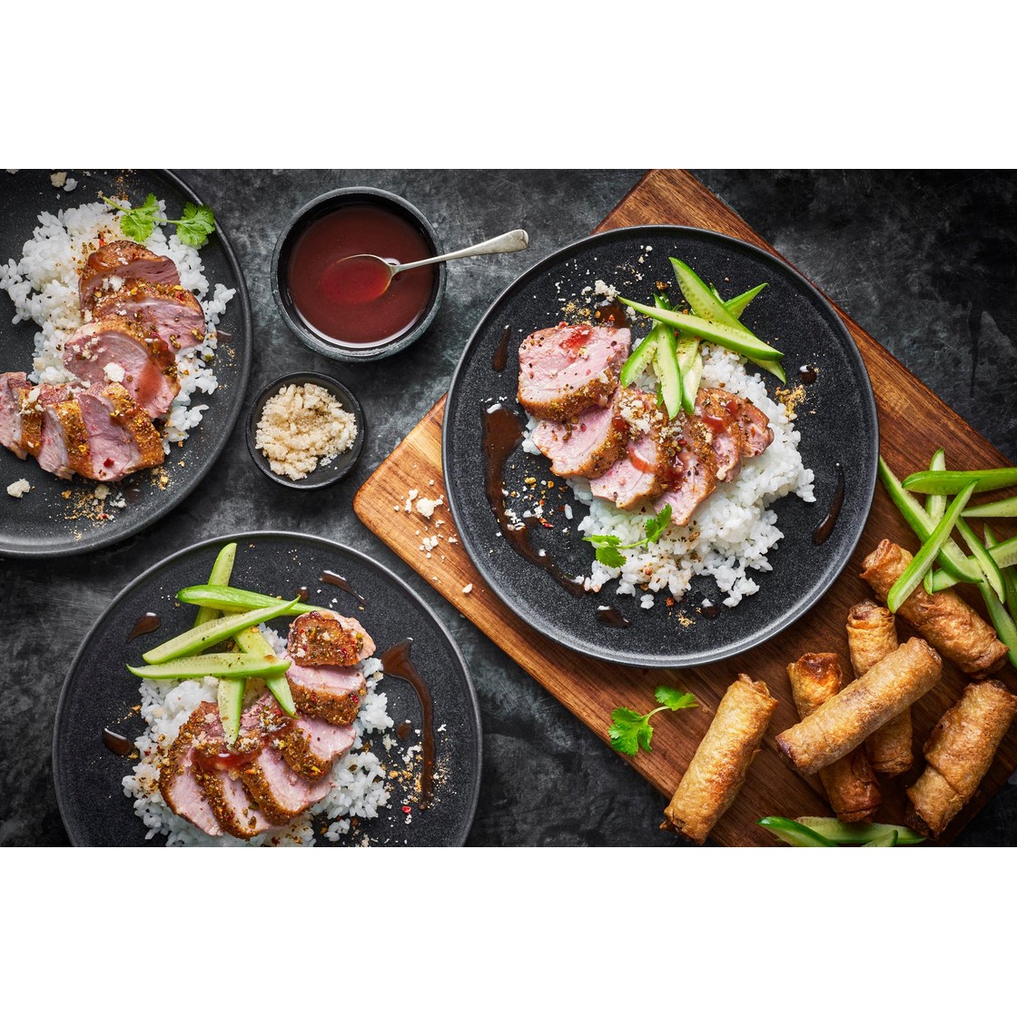 M&S Duck Crown with Sticky Plum Glaze - Ocado