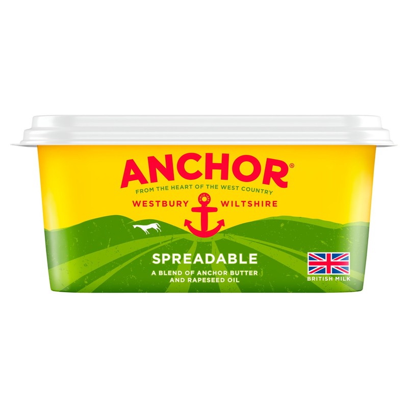 Anchor Spreadable Blend of Butter and Rapeseed Oil - Ocado