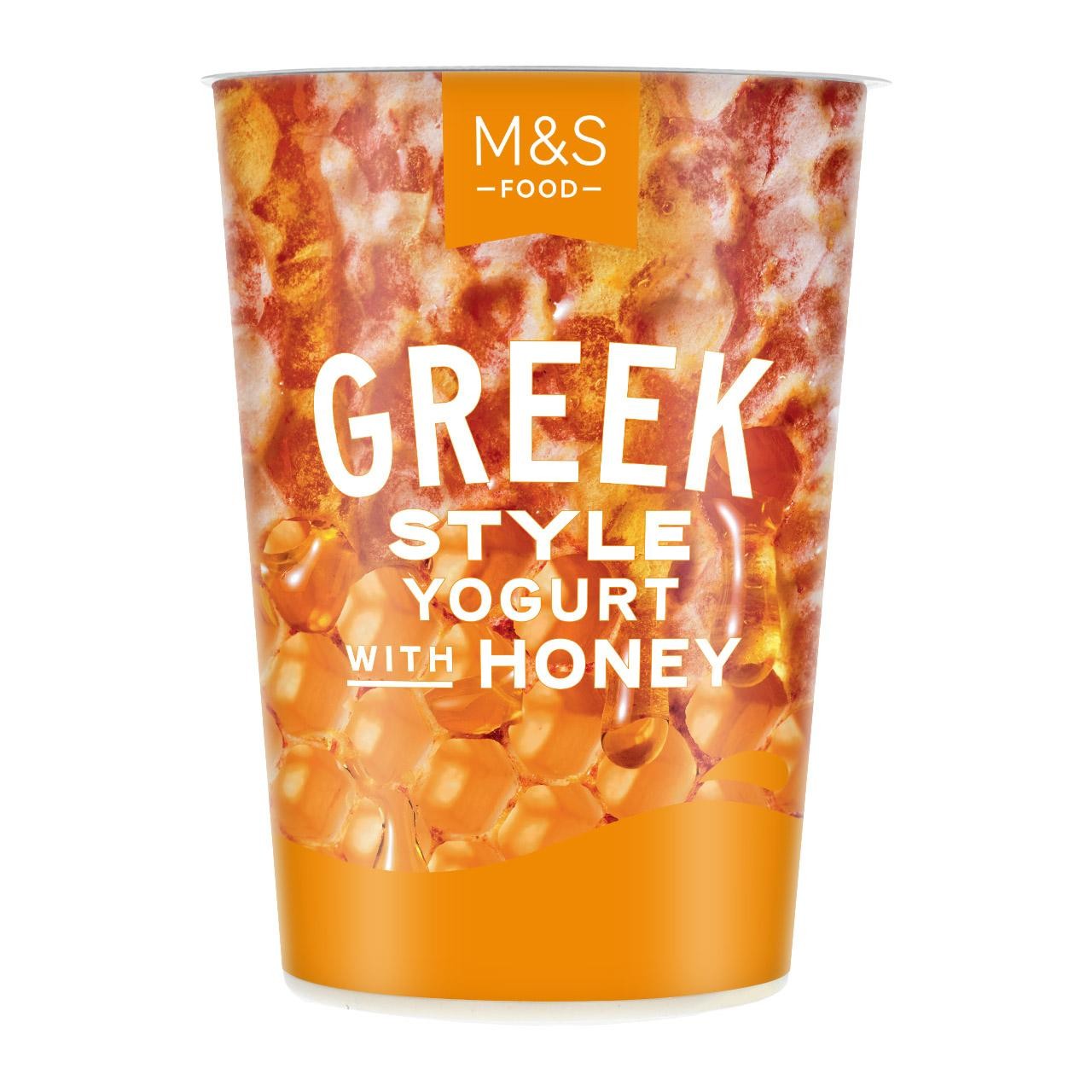 M&S Greek Style Live Yogurt With Honey - Ocado