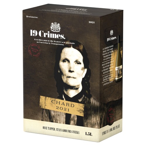 19 Crimes Chard Bag in Box - Ocado