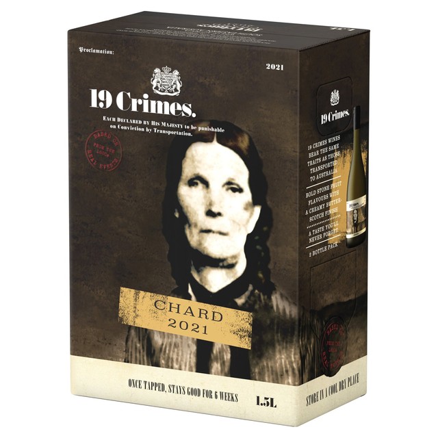 19 Crimes Chard Bag in Box - Ocado