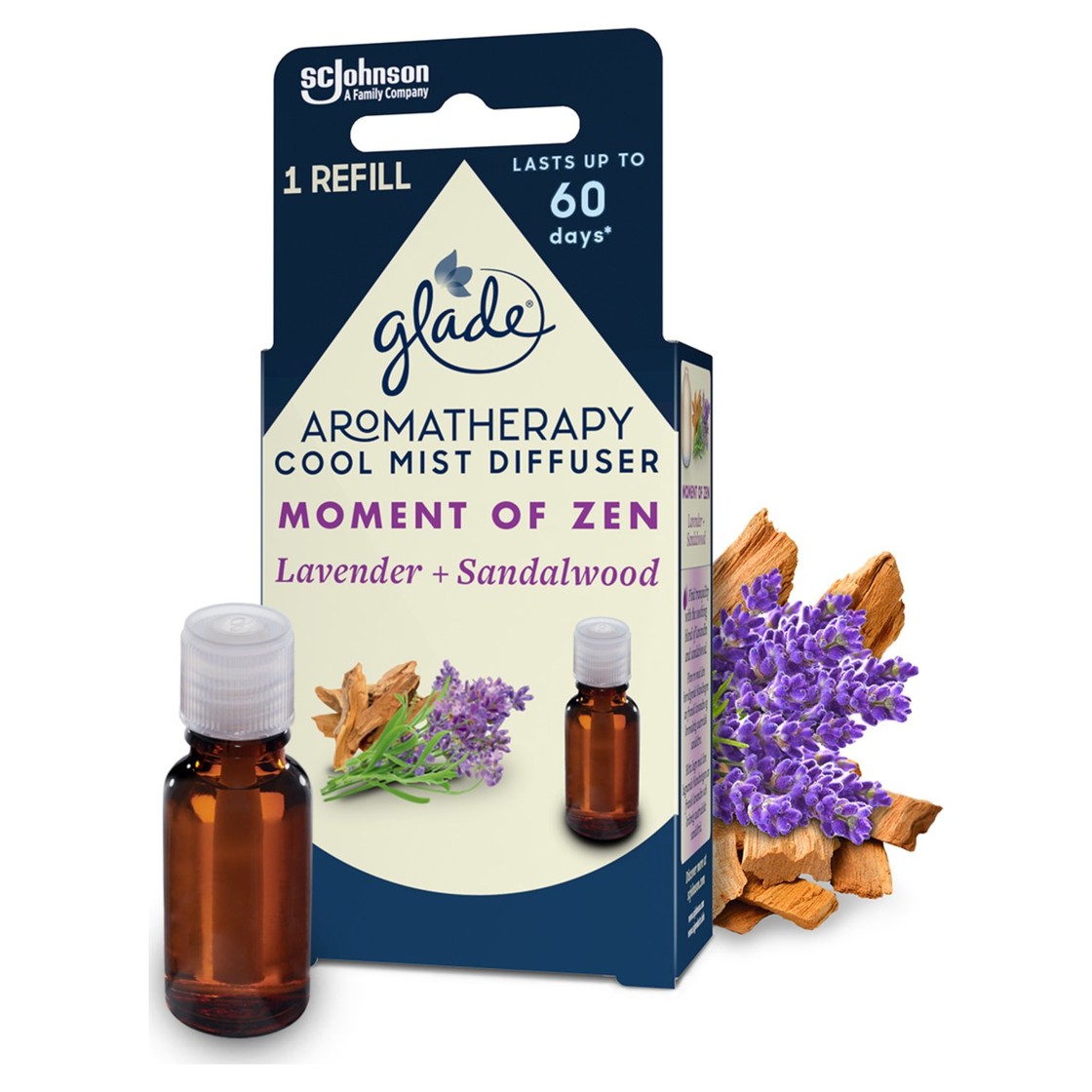 Glade Aromatherapy Mist Diffuser Refill Moment of Zen - Ocado