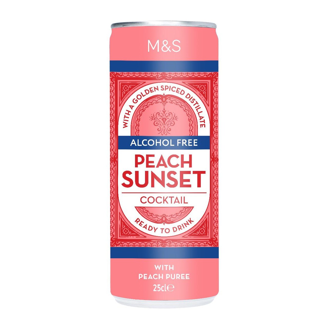 M&S Alcohol Free Peach Sunset - Ocado